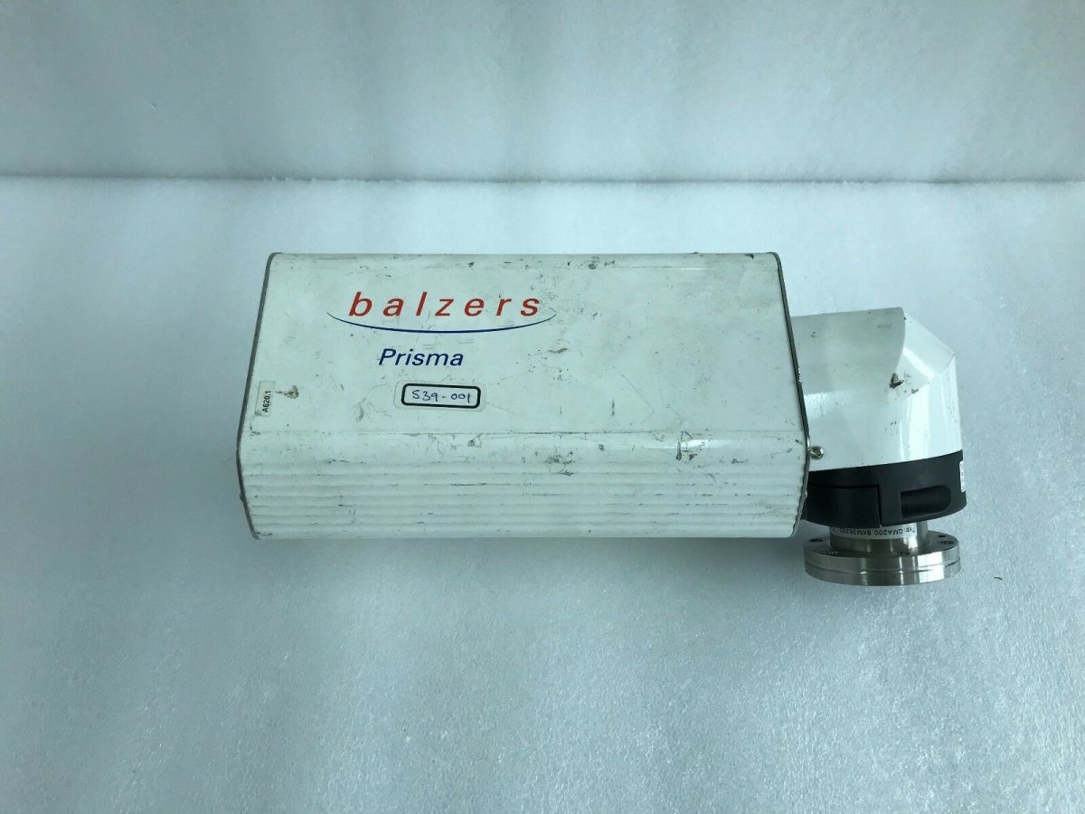 Balzers Prisma Type QMA200 Quadrupole Mass Spectrometer BKM25250 ...