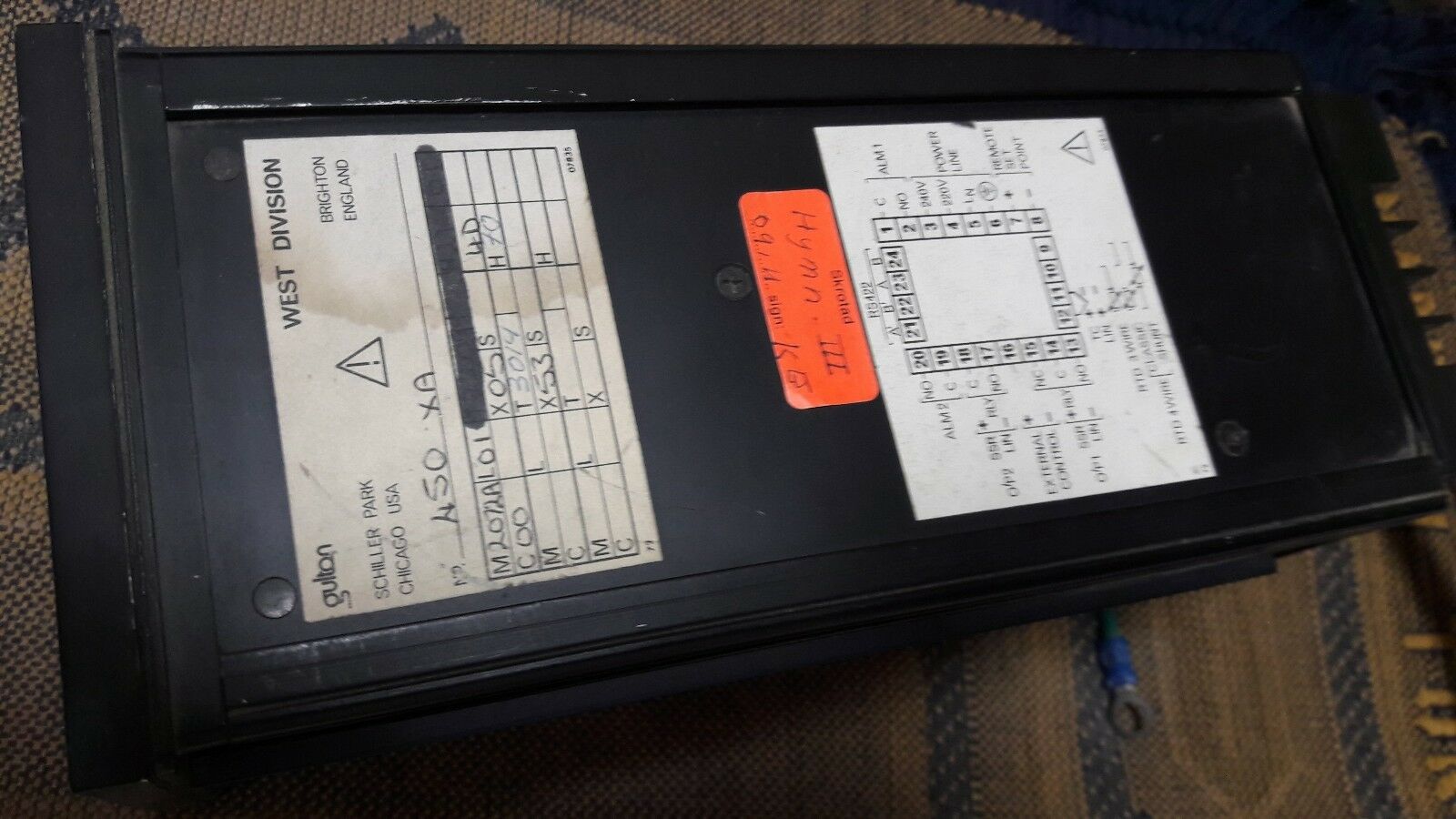 Gulton West 2072 West Precision control instrumentation M2072A temp ...