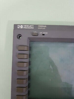 Front panel and Keyboard for HP 70004A optical spectrum analyzer ...