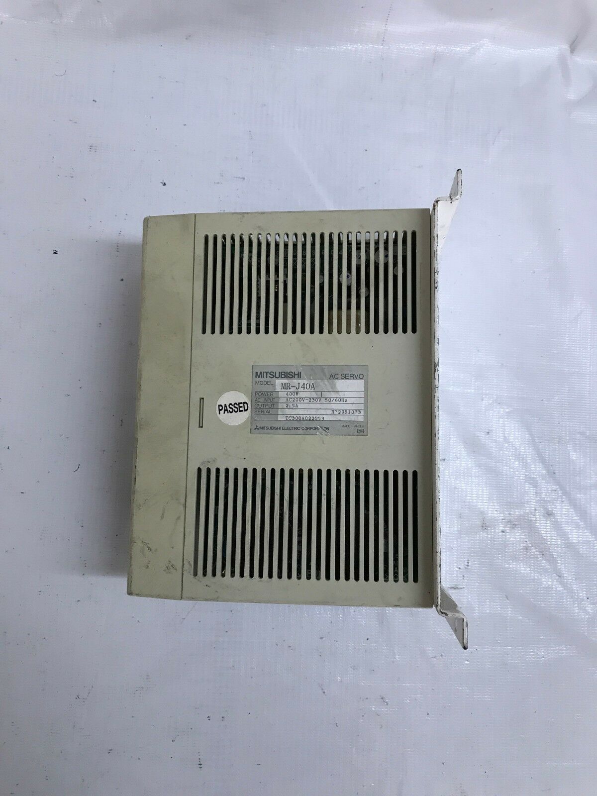 Mitsubishi MR-J40A AC servo Drive 400W MRJ40A - Industrial SOL Pte Ltd