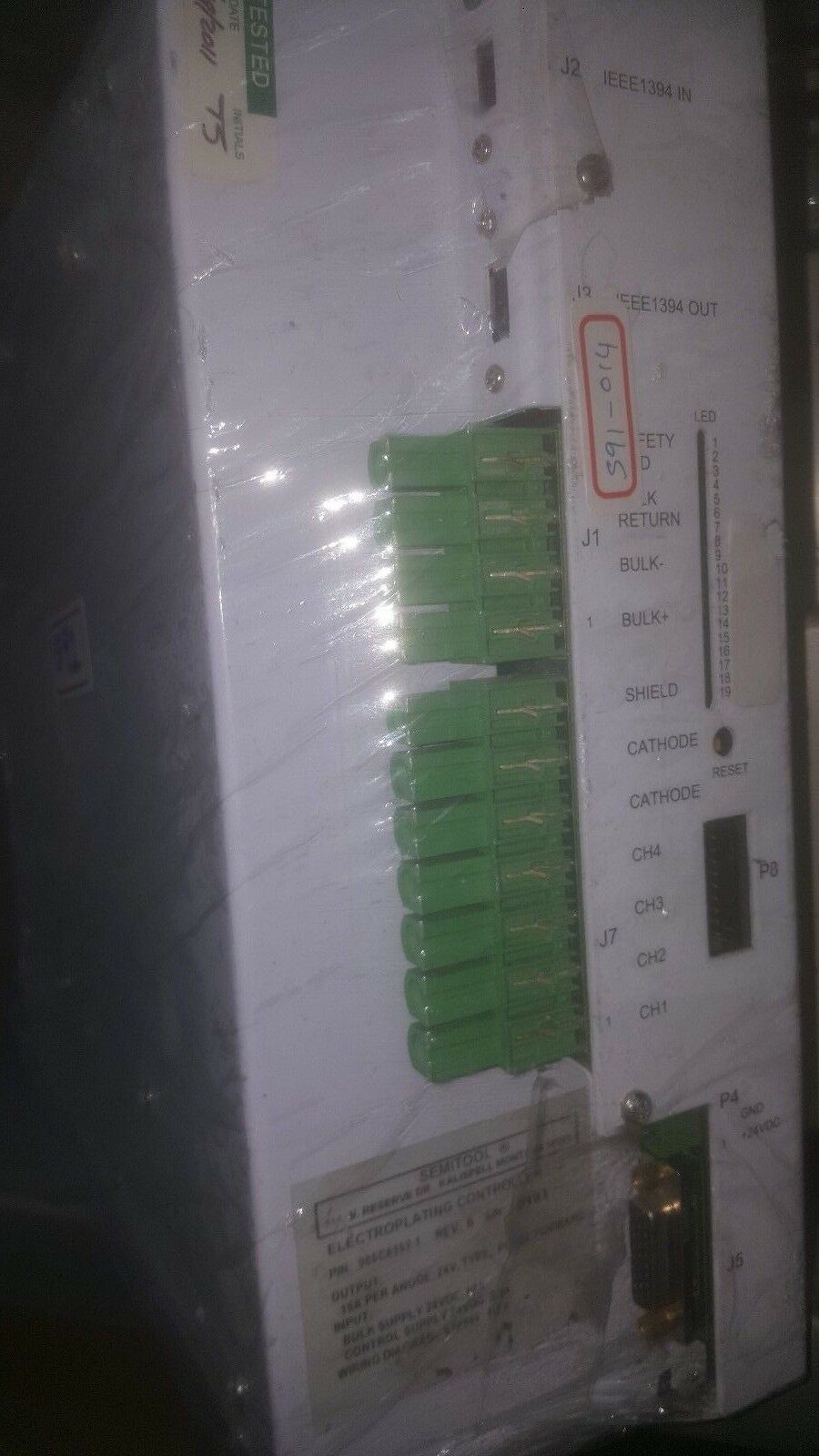 AMAT Semitool Electroplating Controller 900C8352-1 Rev B - Industrial ...
