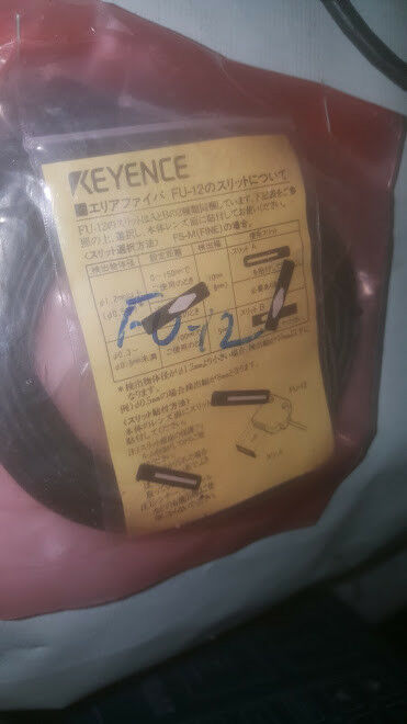 KEYENCE FU-12 FIBER OPTIC SENSOR - Industrial SOL Pte Ltd