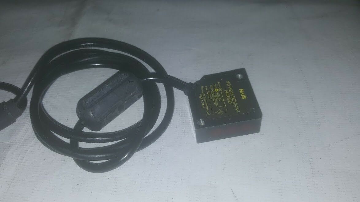Matsushita ELECTRIC Nais MQ-W20A-DC12-24V AN50530 Photoelectric Sensor ...