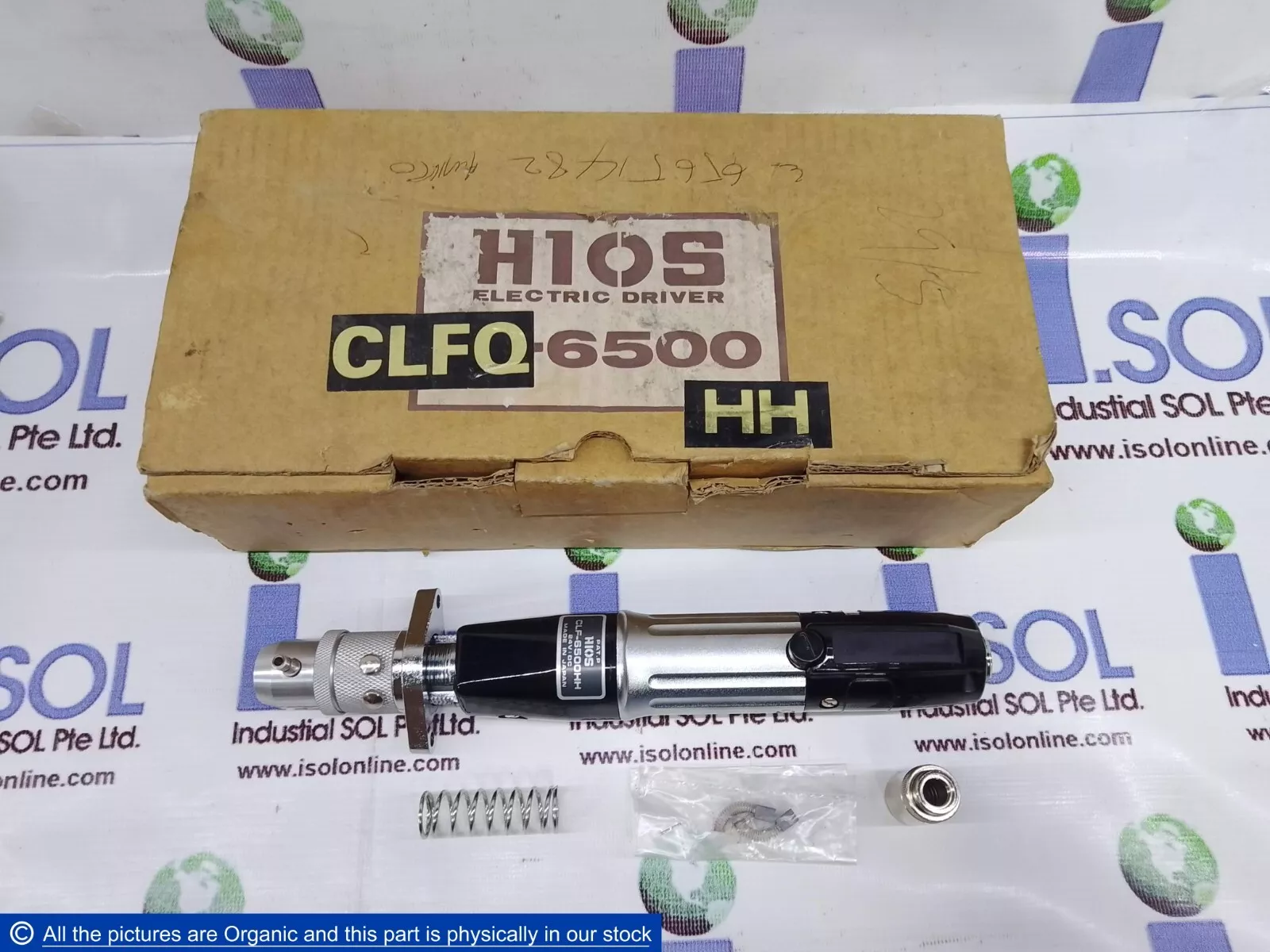 New Hios Electric screw driver CLFQ-6500-HH for driver robot HIOS Japan - Industrial SOL Pte Ltd