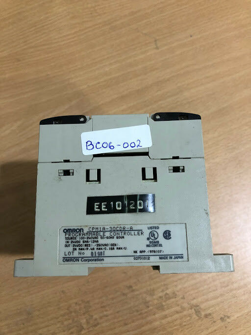 Omron SYSMAC CPM1A-30CDR-A Programmable Controller CPM1A30CDRA ...