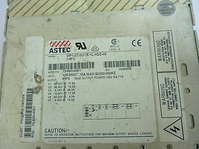 ASTEC MP1-2T-2U-1E-1L-4QD-05 -461 Power Supply 73-690-4061 - Industrial ...