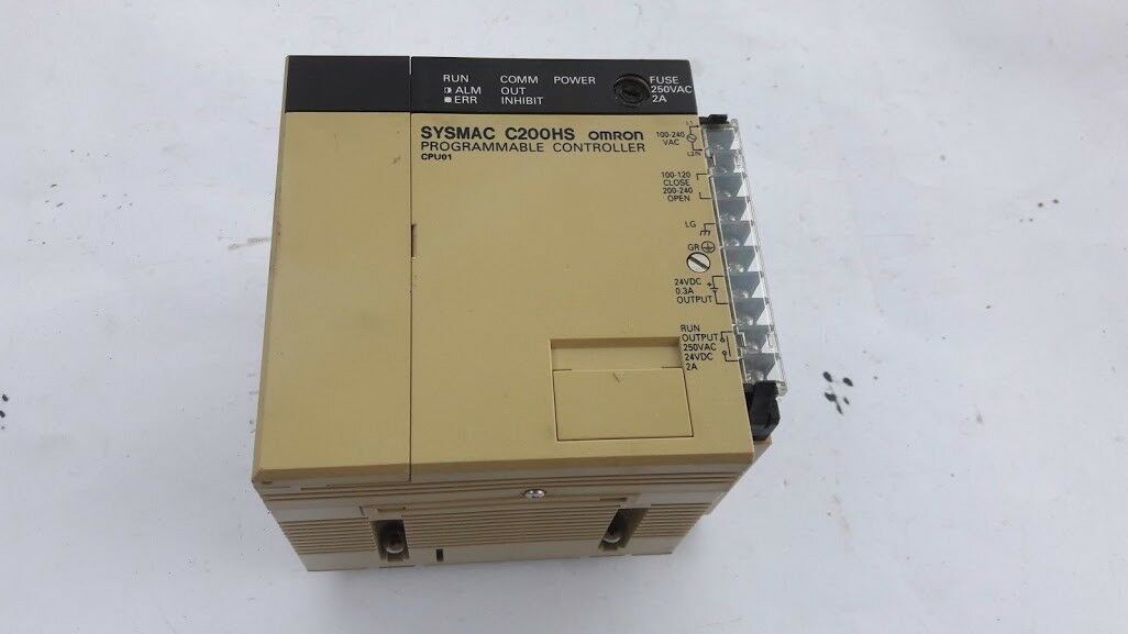 Omron Sysmac C200HS-CPU01-E Cpu Unit Programmable Controller ...