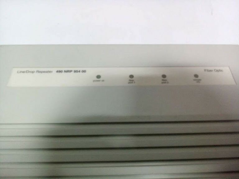 Schneider Modicon 490-NRP-954-00 Fiber Optic Repeater Ri/O Line Drop ...