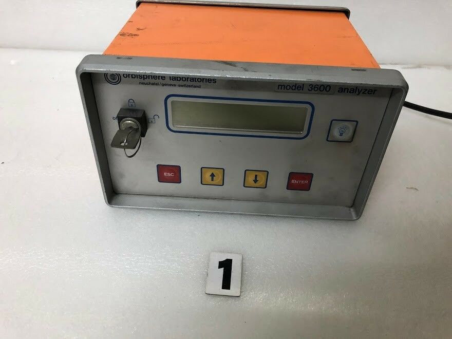 Orbisphere Laboratories 3600 Analyzer 3600/120. 220Vac - Industrial SOL Pte Ltd