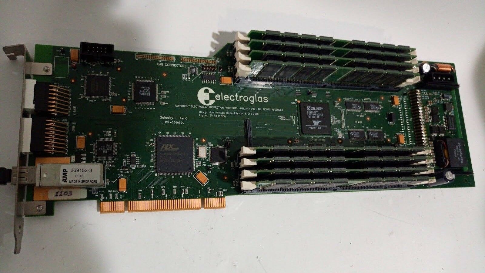 electroglas inspection products Galooby II Rev C 4530002C pci interface ...