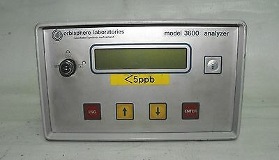 Orbisphere Labratories 3600 Analyzer 3600/120.E 115Vac 50/60Hz 30VA - Industrial SOL Pte Ltd