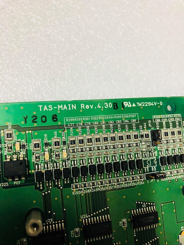 TDK TAS-MAIN Rev. 4.30B TAS-CPU Rev. 2.10 - Industrial SOL Pte Ltd