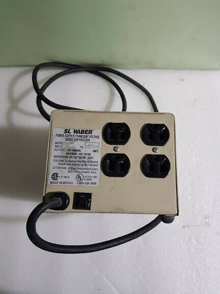 SL Waber Power supply/transient voltage surge suppressor PC1200 ...