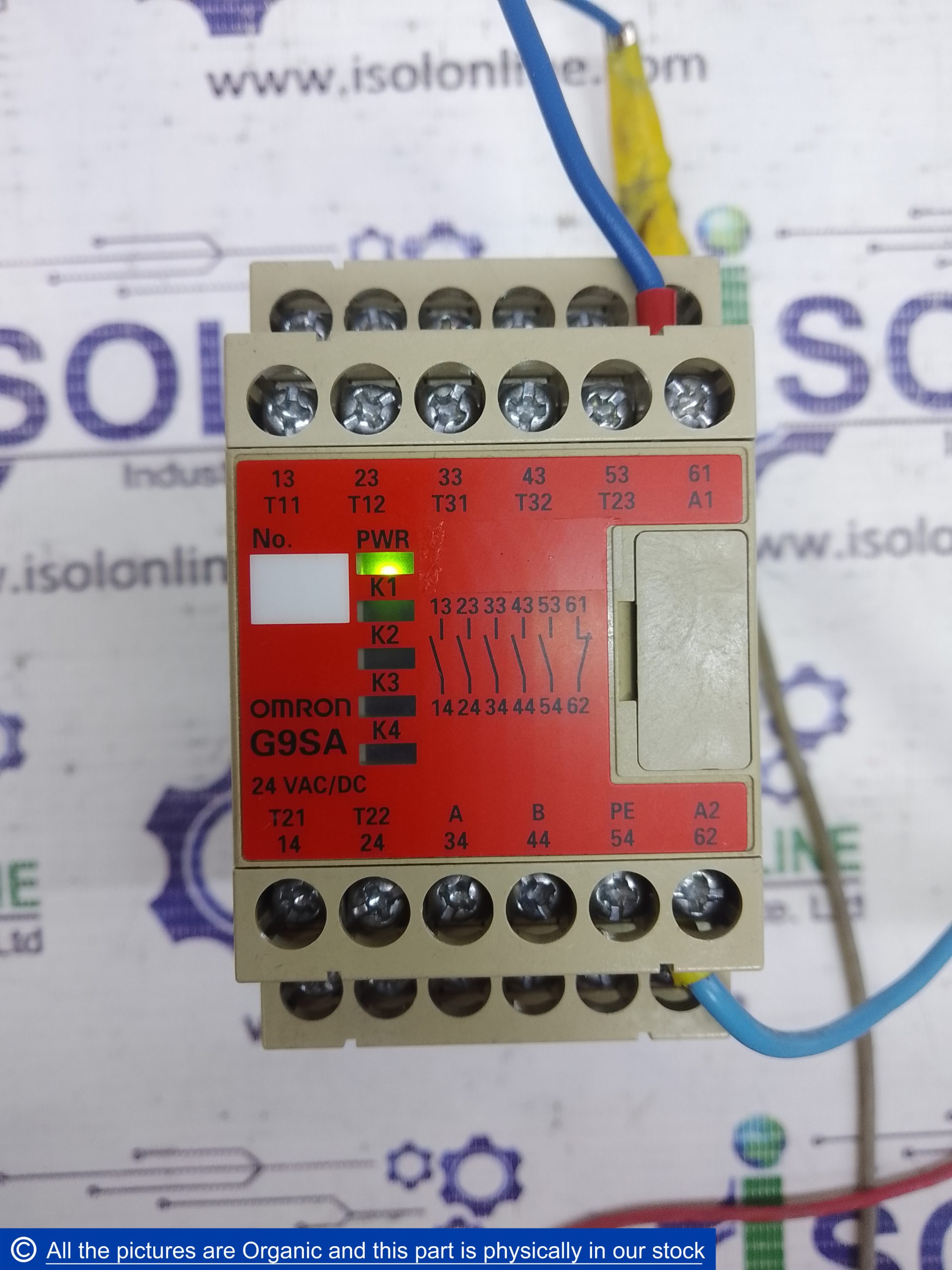 Omron G9SA-501 Safety Relay Unit Series G9SA 24VAC/DC Japan ...