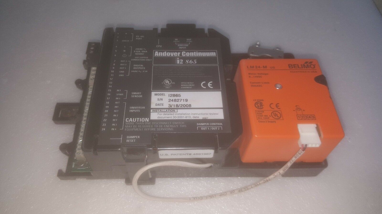 Andover continuum i2 2865 TAC/Schneider i2865 05-1001-104 Rev C ...