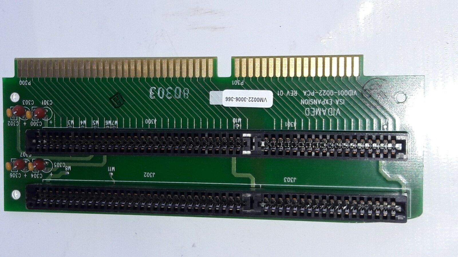 ISA riser/expansion for sbc or industrial board vid001-0022-pca vm0022 ...