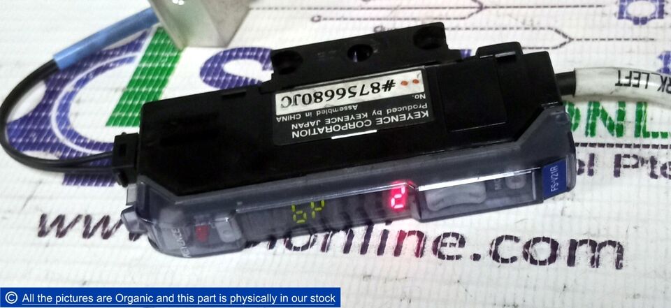 Keyence FS-V21R Photoelectric Fiber Optic Amplifier FSV21R Keyence ...
