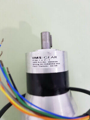 Moog BN28-29AD-01LHG Brushless Dc Motor IMS Gear P 52,I = 7:1 305639 ...