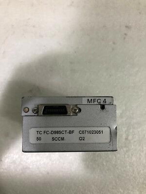 Aera TC FC-D985CT-BF 50 SCCM O2 MFC 4 C071023051 Mass Flow Controller - Industrial SOL Pte Ltd