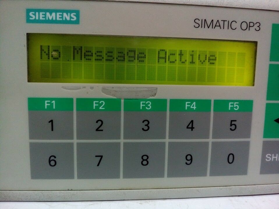 Siemens Simatic OP3 6AV3503-1DB10 V2.09 Operator Panel Interface ...