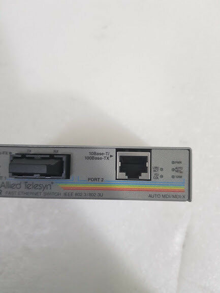 Allied Telesis AT-FS202 Fast Ethernet Switch IEEE 802.3/802.3U Telesyn ...
