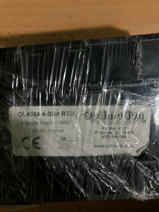 Optimation Optilogic OL4054 4-Slot RTU 8 channel analog voltage ...