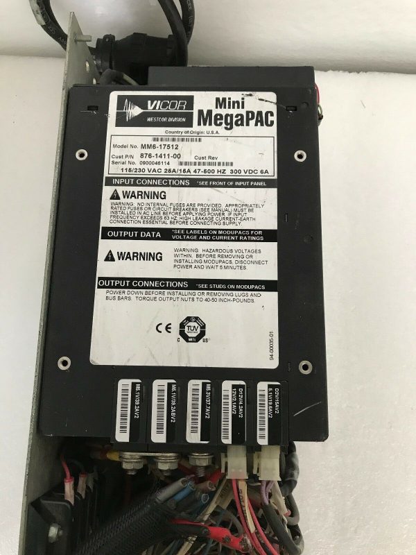 Vicor MM6-17512 Power Supply 876-1411-00 Mini Megapac - Industrial SOL ...