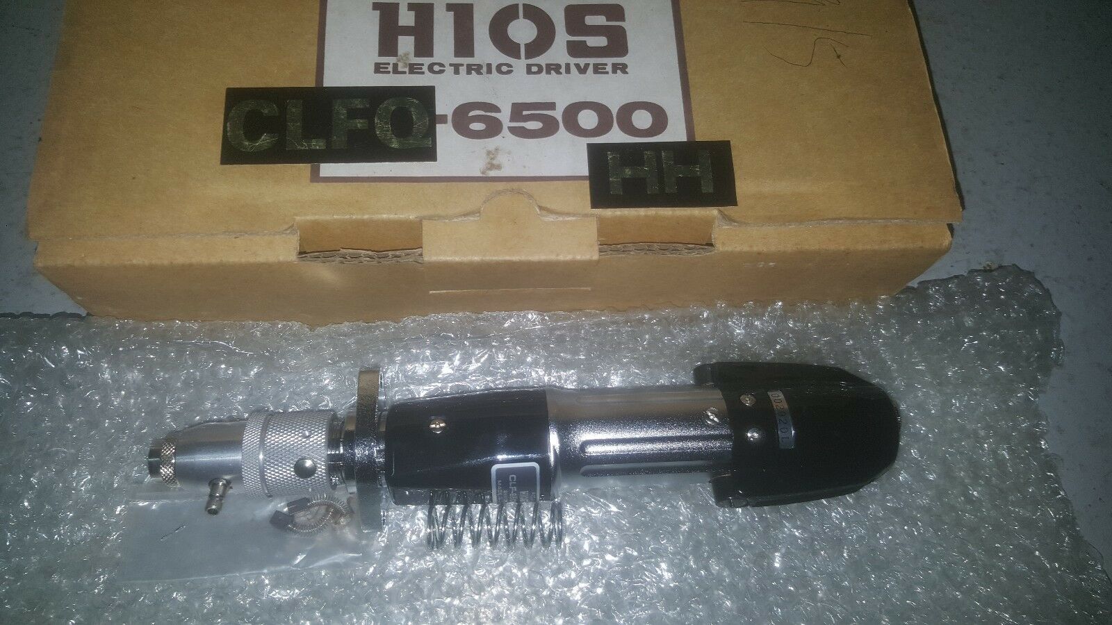 New Hios Electric screw driver CLFQ-6500-HH for driver robot HIOS Japan - Industrial SOL Pte Ltd