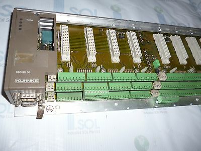 Kuhnke 680.311.08 Type KUAX-680S Rev 6.25 Termination Base Panel ...