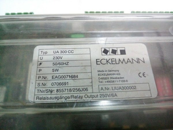 ECKELMANN AG UA 300 CC P/n EAG0071684 Refrigeration Case controllers ...