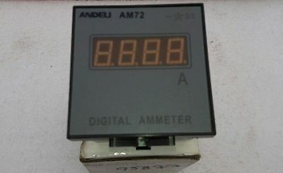 New Andeu AM72-A Digital Ammeter AM72 AC 500/5A *BNIB - Industrial SOL ...
