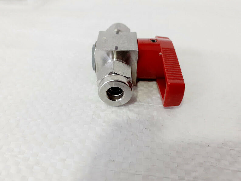 Swagelok Nupro SS-4P4V SS Quarter turn instrument PLUG VALVE 0001643388 ...