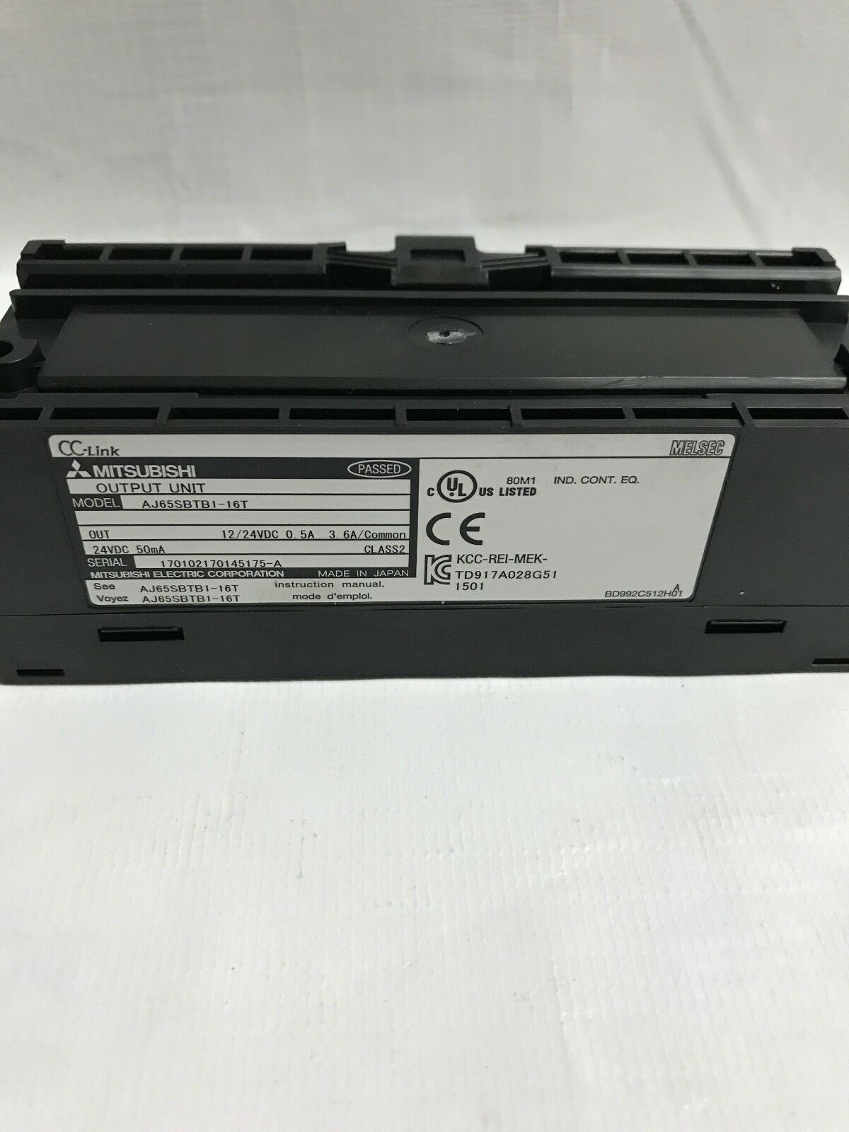 Mitsubishi AJ65SBTB1-16T Out put Unit AJ65SBTB116T - Industrial SOL Pte Ltd