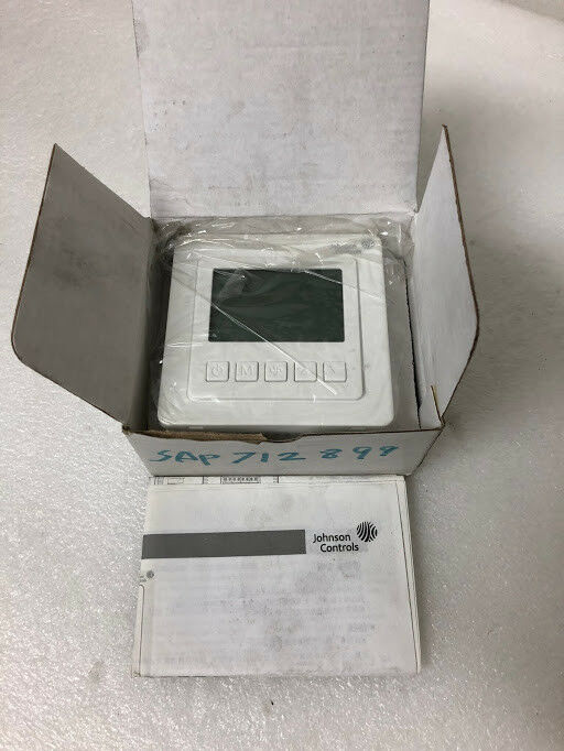 New Johnson Controls 003/T5200-TC-9JS0 T5000 LCD Digital Fan Coil Thermostat - Industrial SOL ...