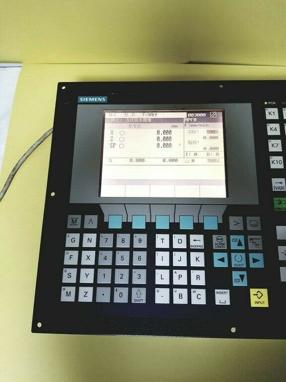 Siemens 6FC5500-0AA11-1AA0 Ver C 04.02.04 Sinumerik 802C Base Line CNC System - Industrial SOL ...