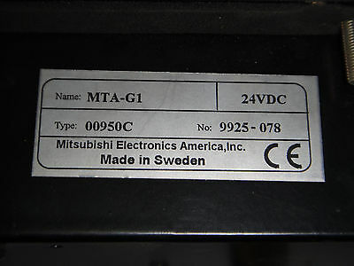 Mitsubishi MTA-G1 Operator Interface Panel 00950C MAC-90 (FX) V1.12 ...