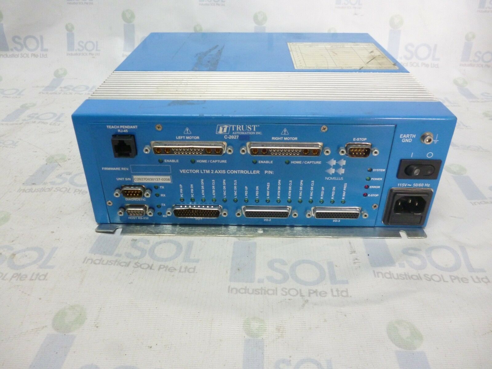 Trust Automation TA-2027 2-axis P/N: C-2027-D01 Novellus 27-339317-00 ...