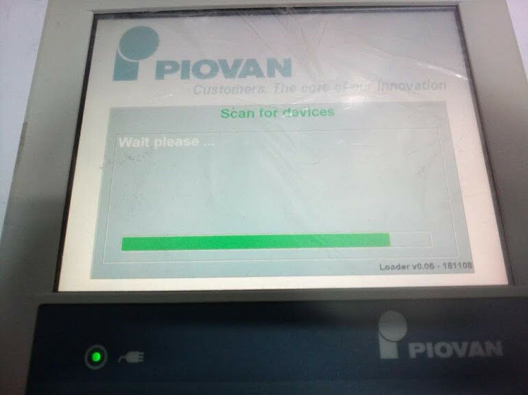 Piovan Premium Loader v0.06-181108 HMI Panel - Industrial SOL Pte Ltd