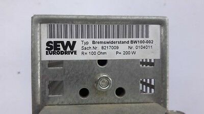SEW Eurodrive Bremswiderstand BW100-002 8217009 Brake Resistor BW100002 ...