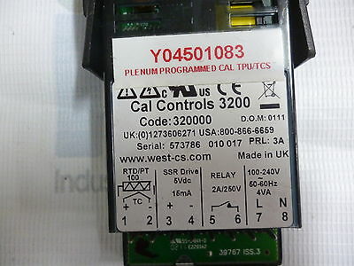 CAL Controls 3200 PRL 3A Temperature Controller 320000 west control ...