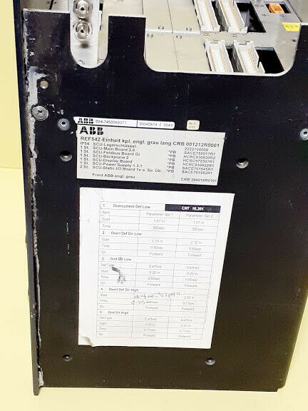 ABB Feeder Terminal REF 542 REF542-Einheit kpl. engl. grau lang crb ...