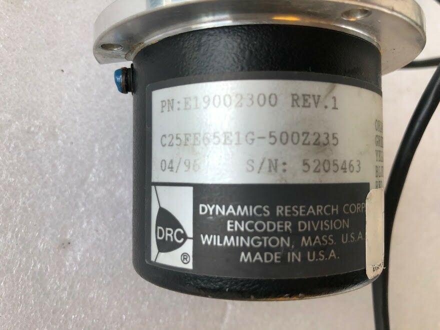 DRC E19002300 REV.1 C25F1G-500Z235 Encoder - Industrial SOL Pte Ltd