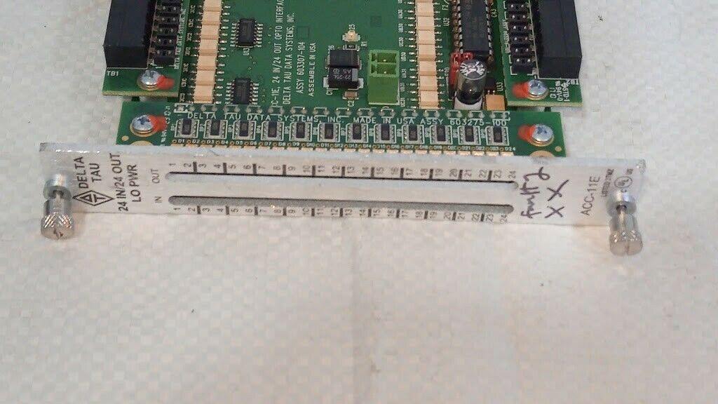 ACC-11E I/O opto interface Delta Tau Data Systems assy. 603307-104 ...
