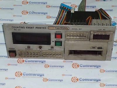 AD-30 TAKIKAWA engineering Counting Event Printer - Industrial SOL Pte Ltd