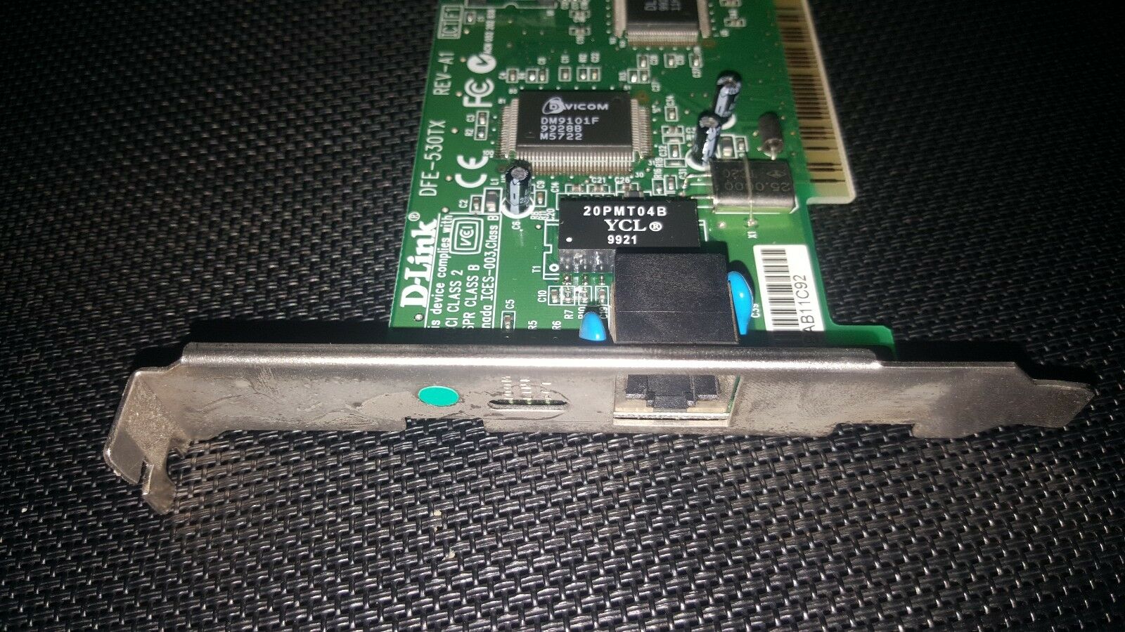 D-Link DFE-530TX Rev A1 Ethernet PCI card for industrial pc ...