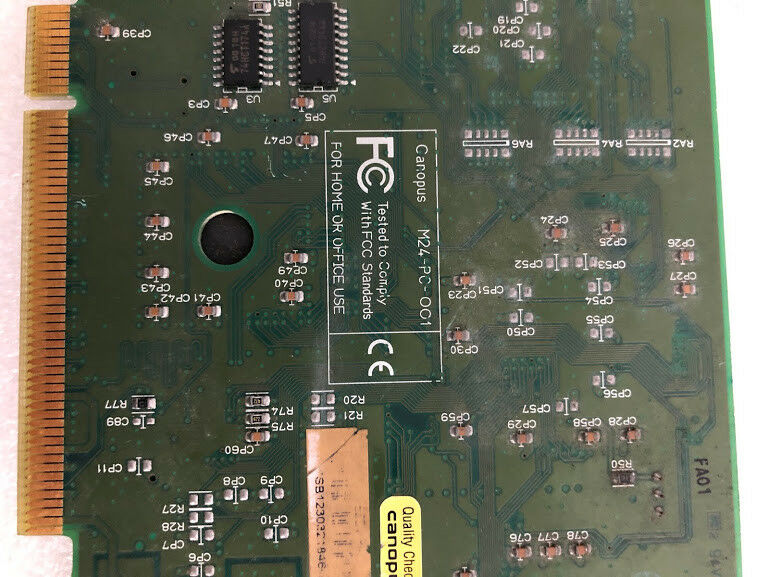 Canopus M24-PC-001 EZDV Pal pci digital video/image processing interface - Industrial SOL Pte Ltd