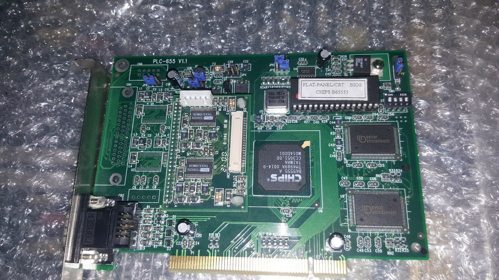chips PLC-655 V1.1 Flat panel crt chips b65555 ATI VGA PCI for ...