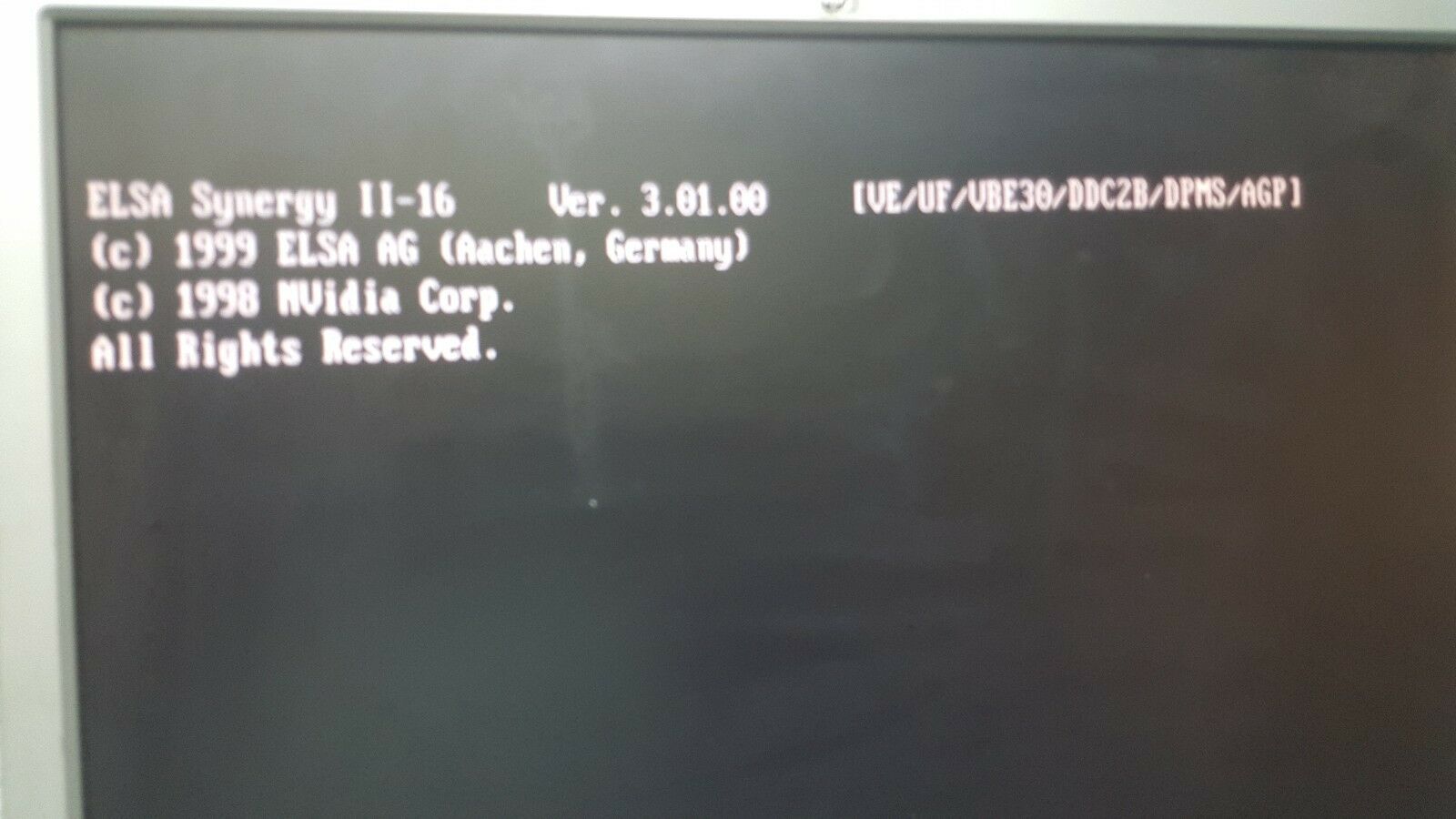 ELSA Synergy II-16 Ver 3.01.00 Nvidia corp. AGP VGA 16Mb for industrial ...