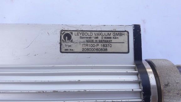 Leybold Vakuum ITR100-P 16370 ProfiBus Sofware Ver 1.21 Ioni ...