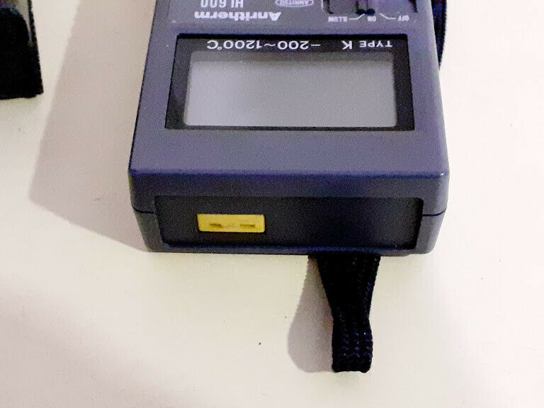 Anritsu Meter Anritherm HL600 Type K Digital Handheld Thermometer ...